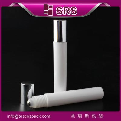 China White RPA-15ml Roll On Bottle with Leak Proof Seal for Pharmaceutical and Perfume Application for sale