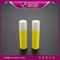 China Pharmaceutical Grade Yellow Roll On Plastic Bottle for Anti Itch Relief - China Supplier for sale