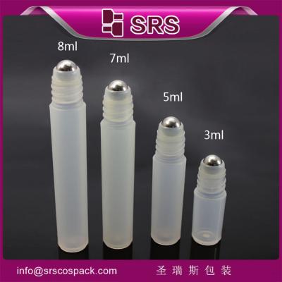 China Transparent RPP-7ml Roll On Bottle with Leak Proof Seal for Anti Itch Green Perfume Application for sale