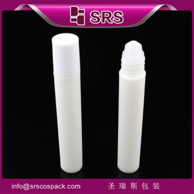 China White Plastic Roll On Bottle RPP-8ml Leak Proof Seal Pharmaceutical Grade Easy Application for sale