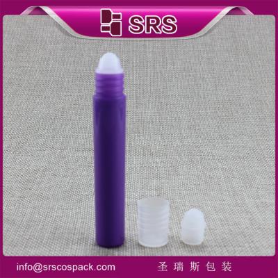China Purple Plastic Roll On Bottle Leak Proof Seal Ideal for Green Anti Itch Perfume for sale