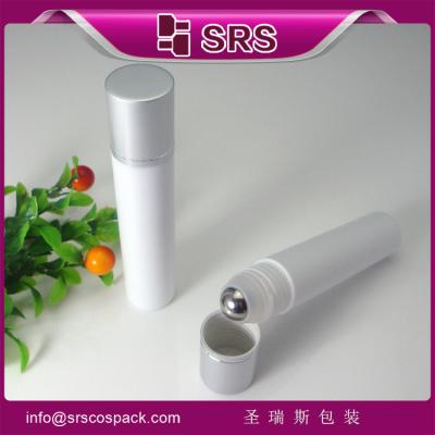 China roll on bottle wholesale ,10ml white plastic bottle shape design for sale