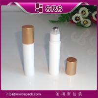 China White RPP-10ml Roll On Bottle with Leak Proof Seal for Pharmaceutical and Perfume Usage for sale