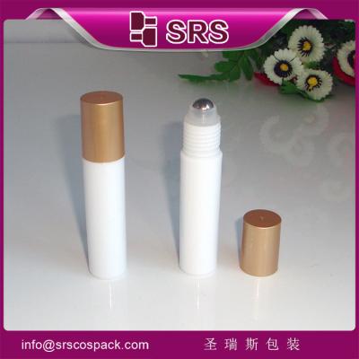 China White RPP-10ml Roll On Bottle with Leak Proof Seal for Pharmaceutical and Perfume Usage for sale