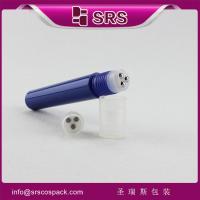 China blue plastic bottle with three steel ball for sale