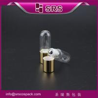China wholesale roll on bottle and 3ml transparent glass bottle for sale