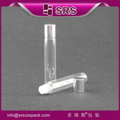 China roll on glass bottle and 8ml empty glass roller glass for sale
