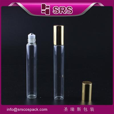 China essential oil bottle and rmpty glass 1/3 oz roll on bottle for sale