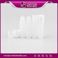 China Clear RPP 3ml Roll On Bottle Leak Proof Seal for Essential Oils Perfumes for sale