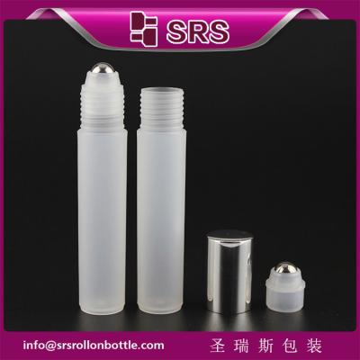 China high quality 12ml plastic empty roll on essential oil bottle for personal care for sale