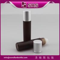 China manufacturer 30ml plastic black bottle and 30ml empty roller ball bottle for sale