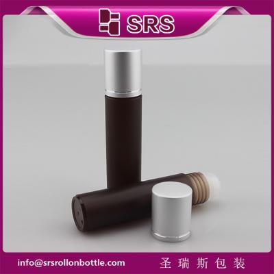 China manufacturer 30ml plastic black bottle and 30ml empty roller ball bottle for sale