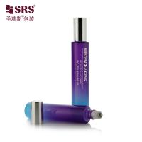 China GB1-15ml Customized Essential Oil Roller Bottle With Black Cap for sale