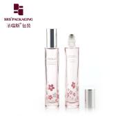 China GB1-15ml Thick Bottom Molded Glass Roller Bottle Cosmetic Packing Aluminum Cap for sale