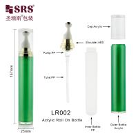 China LR002-15ML 20ML Custom Oem Double Wall Acrylic Luxury Hair Scalp Treatment Packaging for sale