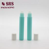China Metal Roller Ball Plastic Refillable Roll On Bottle 8ml for Perfume Essential Oil for sale