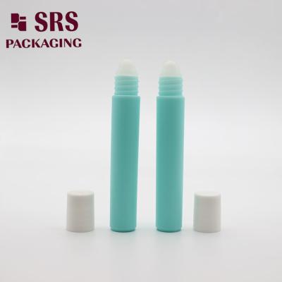 China Metal Roller Ball Plastic Refillable Roll On Bottle 8ml for Perfume Essential Oil for sale
