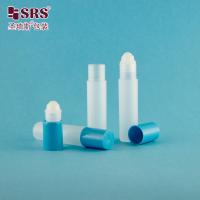 China Smooth Finish 10ml Plastic Roll On Bottle in Various Colors With Roll On Cap for Essential Oil and Perfume for sale