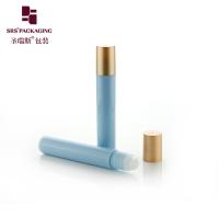 China 15ml Custom Color Plastic Roll On Bottle for Essential Oil Perfume Eye Care - Matte Finish Logo Printing for sale