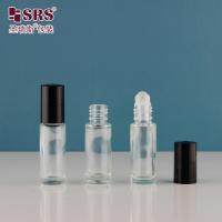 China Customized Wall Glass Roller Bottles 4ml 5ml 8ml 10ml For Skincare And Perfume for sale
