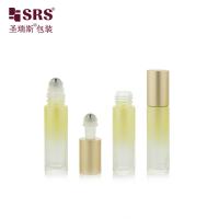 China BLPM-10ml Glass Stainless Steel Roller Ball Applicator Bottle Empty with Metal Cap for sale