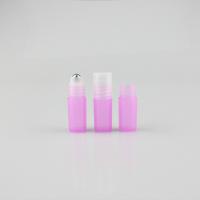 China Mini Roll On Perfume Bottle Cylindrical Shaped RPP Series 3ml for sale