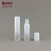 China BLPM-10ML Thick Bottom Glass Roller Bottle Gradient White For Cuticle Oils for sale
