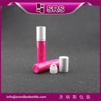 China SRS high quality manufacturer red color 10ml perfume roll on bottle for sale