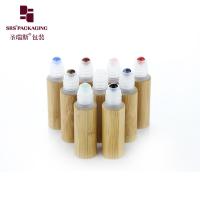 China BPP-5ML Bamboo Empty Roller Ball Applicator Bottle For Cosmetic Skincare for sale