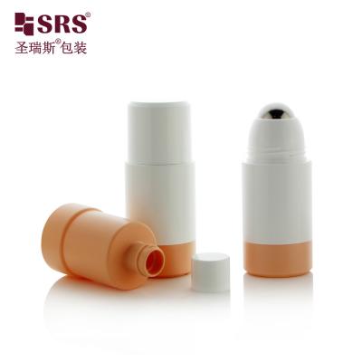 China Plastic Empty Roll On Bottle Cosmetic Packaging Skin Care Container 50ML for sale