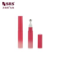 China AS Plastic Bottle ABS Cap 304 Stailess Steel Ball Airless Roller Ball Bottle For Customization Needs for sale