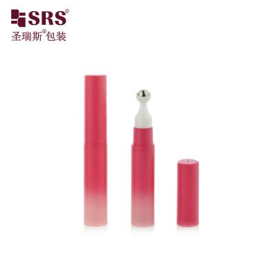 China AS Plastic Bottle ABS Cap 304 Stailess Steel Ball Airless Roller Ball Bottle For Customization Needs for sale
