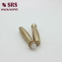 China SRS8447-15ML Gold Color  PETG Roller Bottle 15ml Metal Eye Cream Roll On Bottle for sale