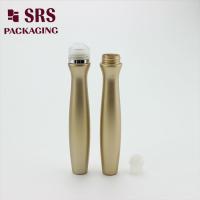 China SRS8447-15ML Gold Color  PETG Roller Bottle 15ml Metal Eye Cream Roll On Bottle for sale