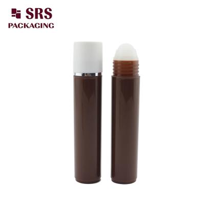 China Colorful 35ml Roll On Sample Bottle With Adjustable Roller for sale
