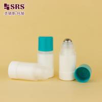 China RPPE 50ml Eco Friendly Roll On Container Primary Packaging For Containing Liquid Deodorant Formula With Gemstone Balls for sale