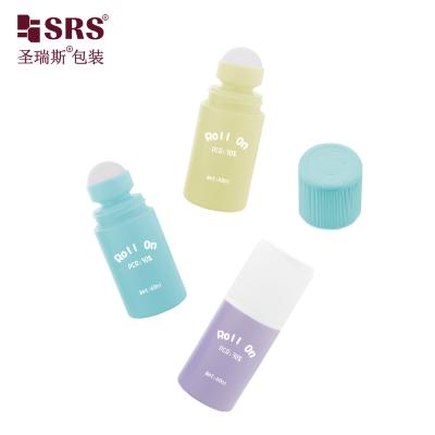 China RPPA1-50ml Empty Round Plastic Roller Bottle With CRC Cap For Children Product for sale