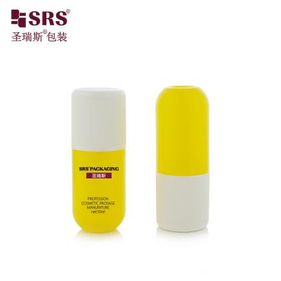 China RPPA1-50ml Injection Matte PP Roll On Bottle 50ml-90ml With Hollow Ball for sale