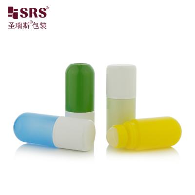 China RPPA1-50ml Cylindrical Round Underarm Freshening Roller Bottle Long-Lasting No Leakage for sale