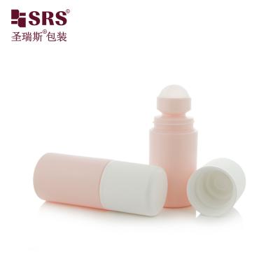 China RPPC1-60ml PP Roll On Bottle 50ml-90ml With Child Proof Cap for sale
