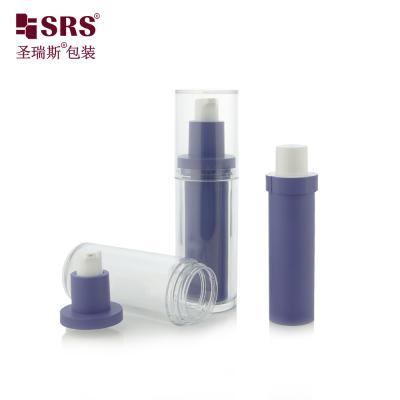 China 30ml PP PET Refillable Airless Bottle for Skincare Creams and Serums for sale