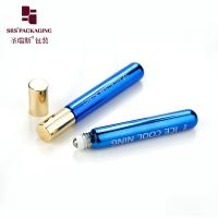 China SRS Hot Sale 10ml Tube Thin Wall Glass Roll on Bottle for Perfume Essential Oil for sale