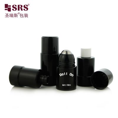 China 50ml/75ml PP/PCR Refillable Roll On Bottle with Leakage Proof Design for Deodorant and Skincare for sale