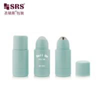 China 50ml/75ml Pastel Green Roller Bottle Roll On Bottle with No Leakage for Serum and Deodorant for sale