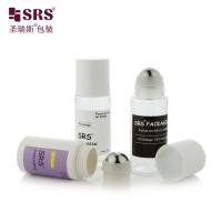 China PET30-50ML Leak-proof PET Plastic Bottle With Label Design And Metal Roller Ball For Deodorant Liquid for sale