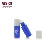 China PET18-15ml 20ml Recyclable Plastic PET Plastic Container With Glass Roller Bottle For Liquid for sale