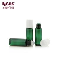 China PET18-15ml 20ml Recyclable Plastic PET Plastic Container With Glass Roller Bottle For Liquid for sale