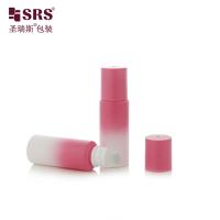 China PET18-15ml 20ml Recyclable Plastic PET Plastic Container With Glass Roller Bottle For Liquid for sale
