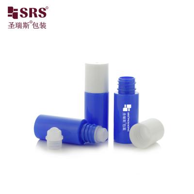 China Empty PET Plastic Bottle With Plastic Roller Ball For Mosquito Bite Serum Packaging 15ml 20ml for sale