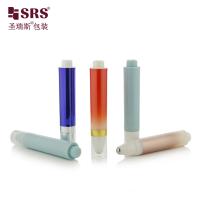 China AY-10ML Manufacture Supply Wholesale Double Wall Plastic Bottle With Roll On For Hair Care Serum for sale